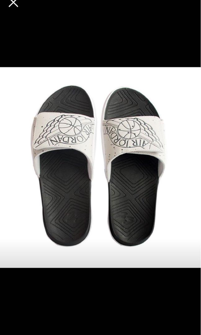 Jordan hydro 7 infrared, white, ferrari, Men's Fashion, Footwear ...