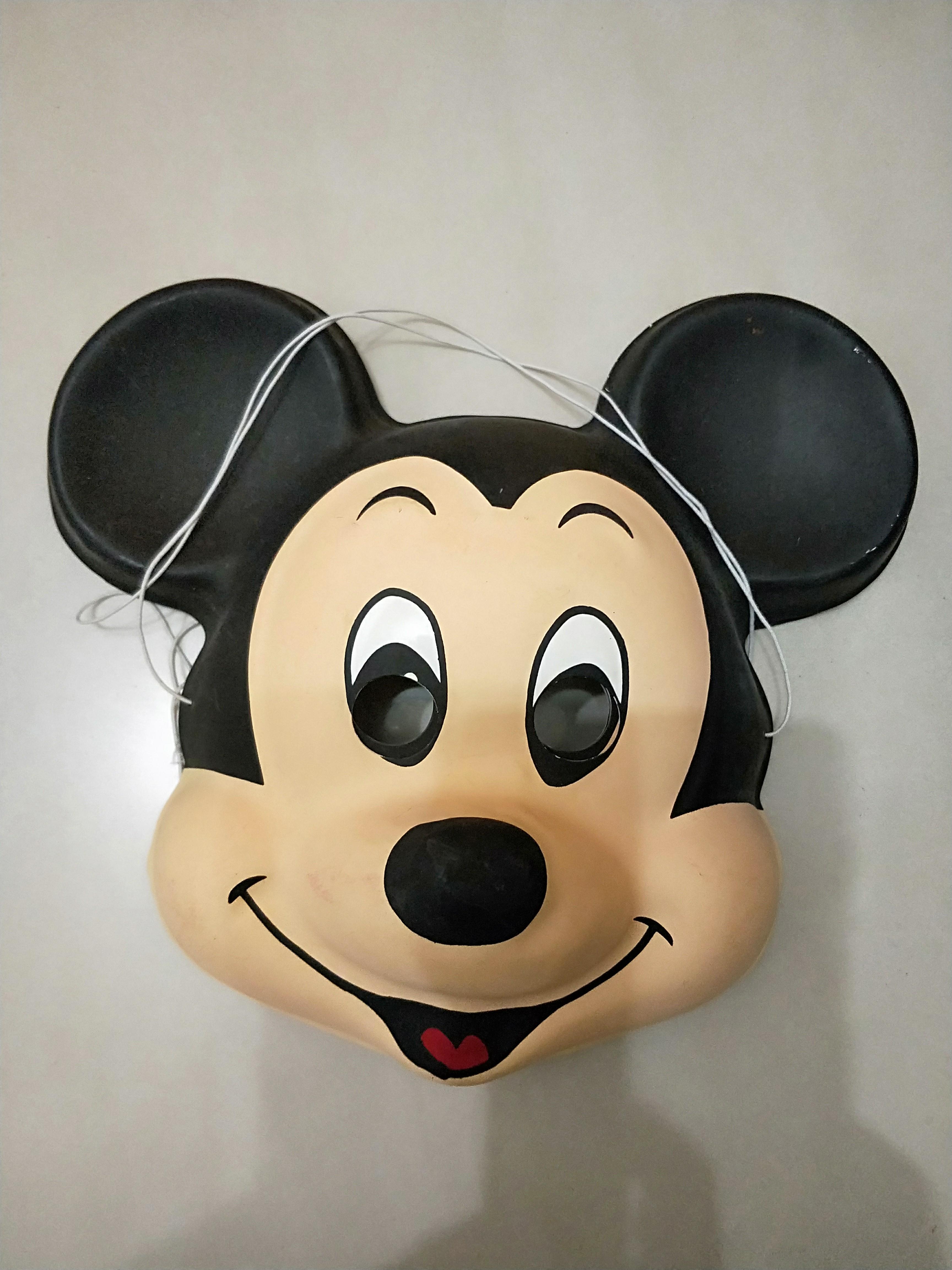 Mickey Mouse Mask, Hobbies & Toys, Toys & Games on Carousell