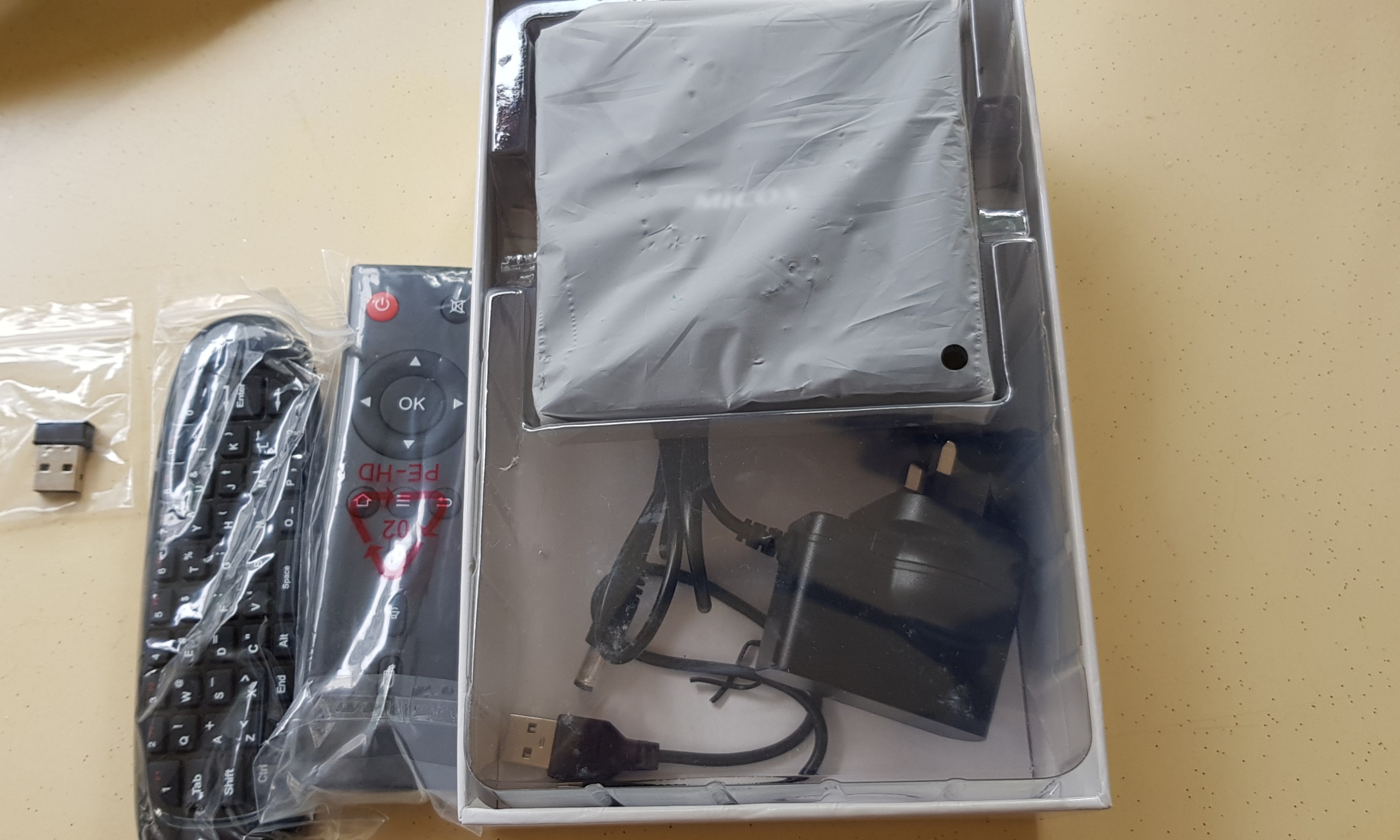 MiCox Android TV Box (Bought at IT Fair in May, Good as new b/c unused ...