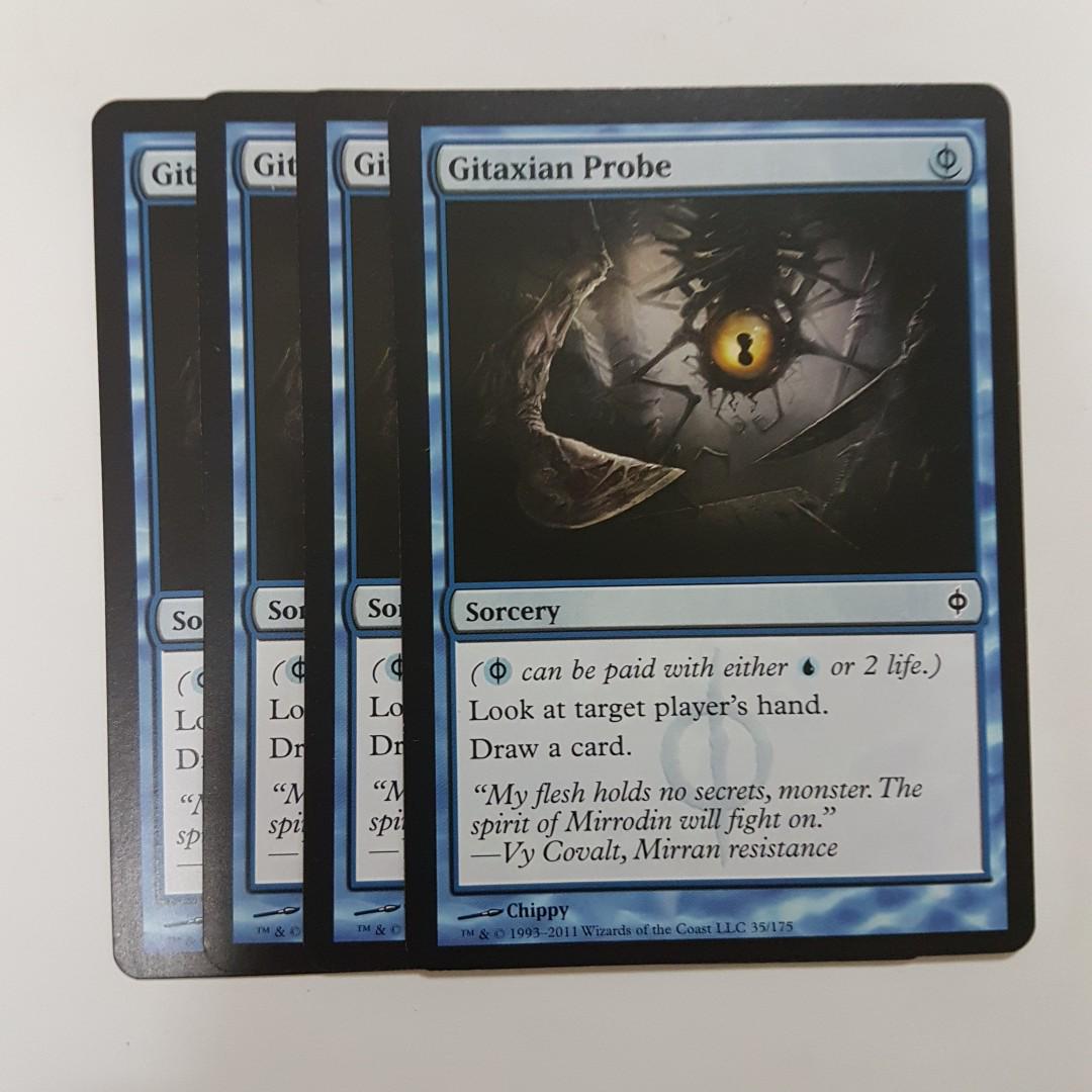 MTG: Gitaxian Probe (Playset), Hobbies & Toys, Toys & Games on Carousell
