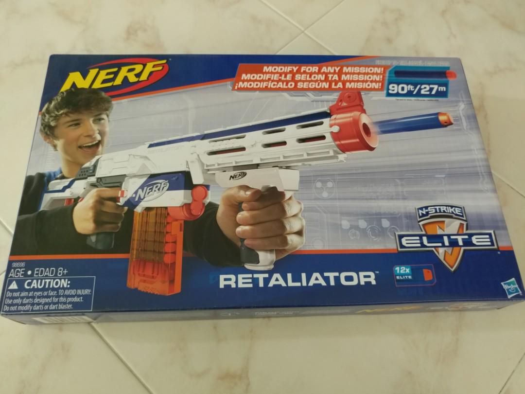 Nerf Gun Retaliator BRAND NEW, Hobbies & Toys, Toys & Games on Carousell