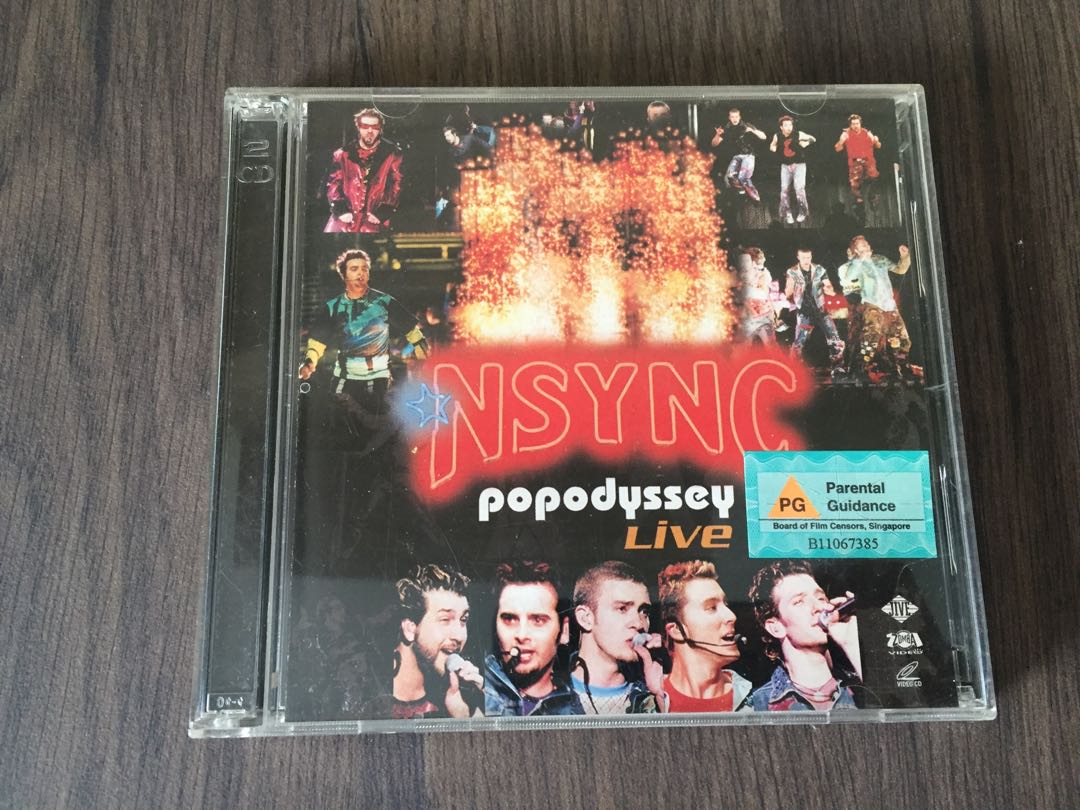 Nsync Popodyssey Live Concert VCD, Hobbies & Toys, Music & Media, CDs ...