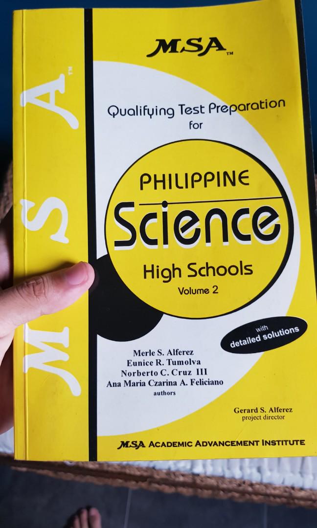 Philippine Science High School NCE preparation book from MSA, Hobbies ...