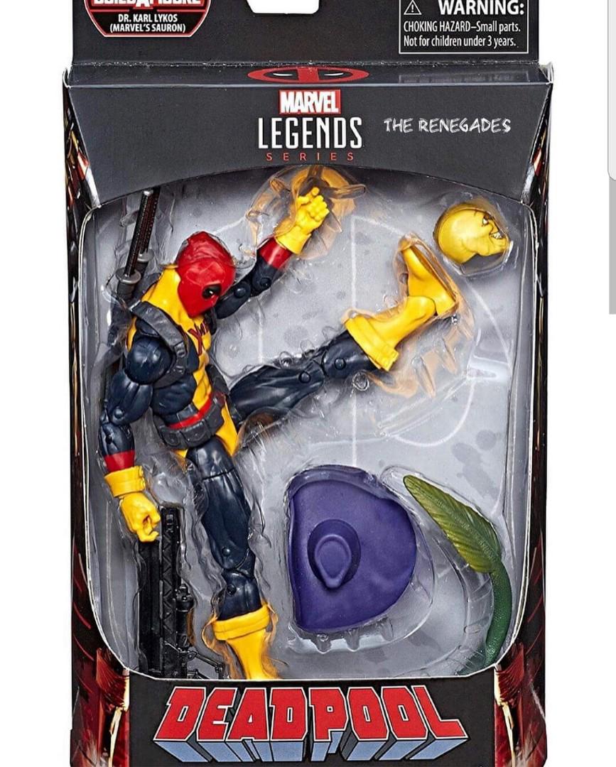 [PO] Marvel Legends Deadpool Wave 2 Set of 8 (Sauron BAF), Toys & Games ...