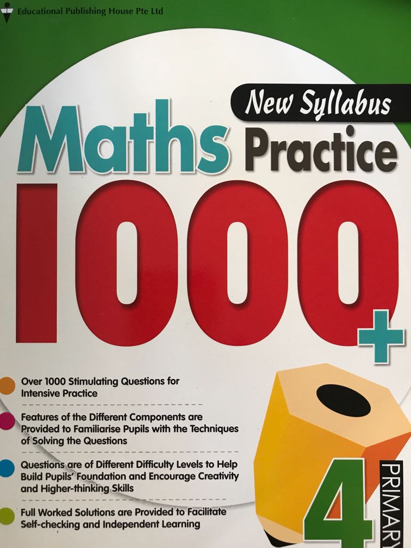 Primary 4 Math practice 1000+, Hobbies & Toys, Books & Magazines ...