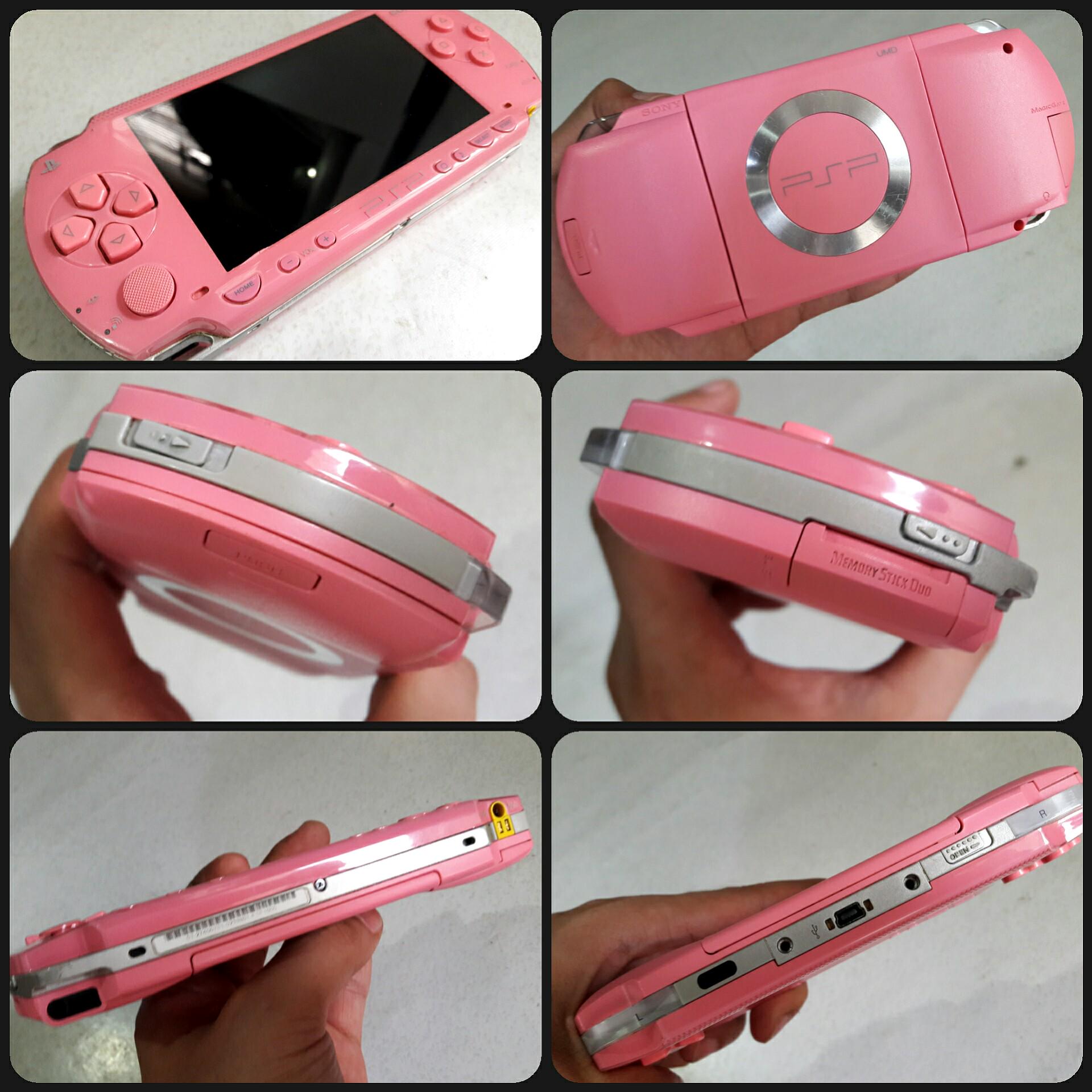 Psp 1000 Pink v6.60 Downloadable fat phat on Carousell