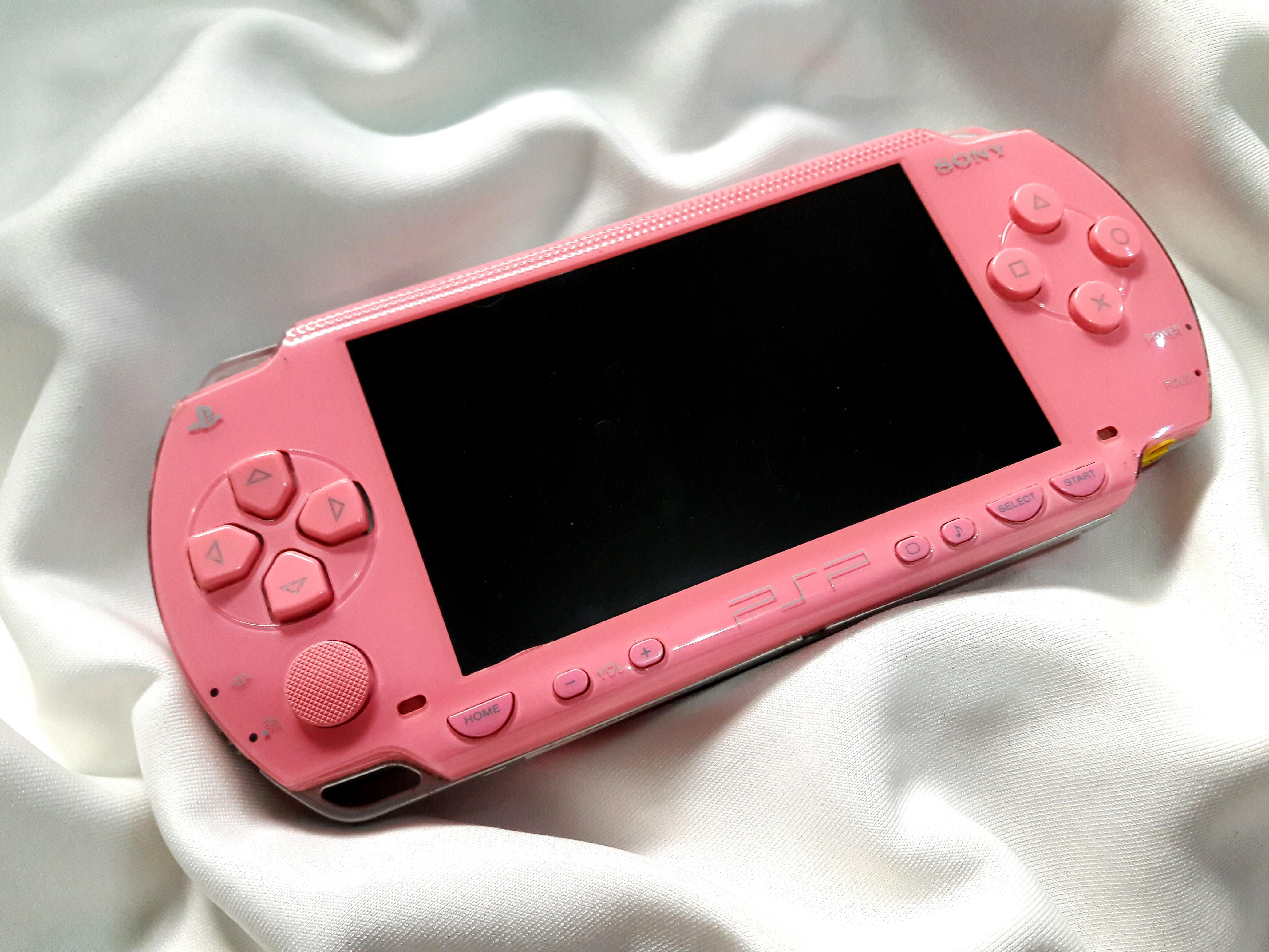Psp 1000 Pink v6.60 Downloadable fat phat on Carousell