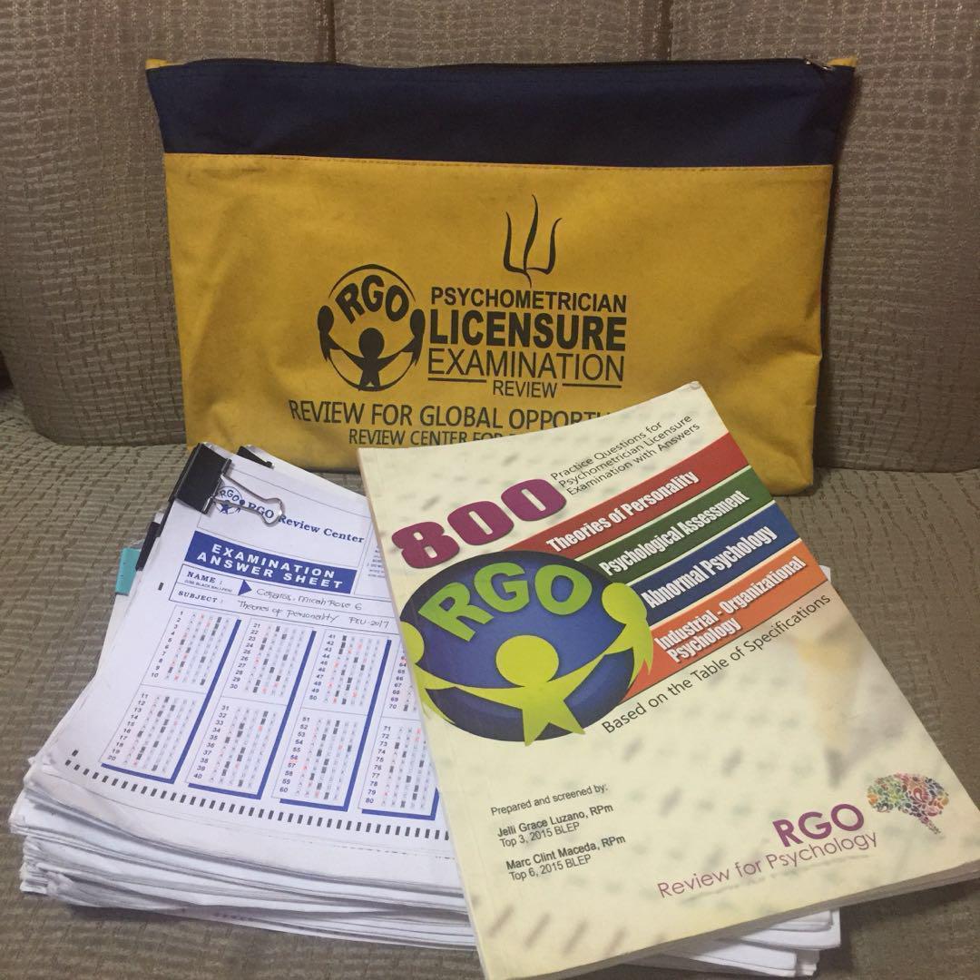 Psychometrician Licensure Exam Reviewer, Hobbies & Toys, Books ...