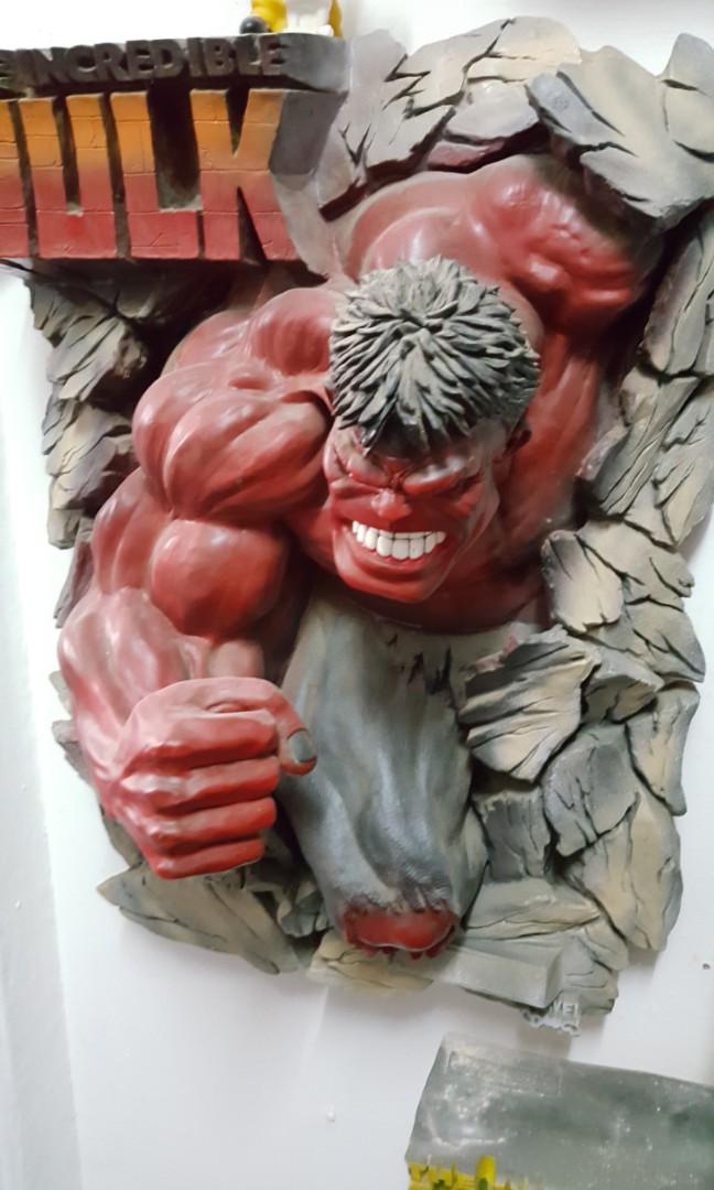 red hulk rasin recast, Hobbies & Toys, Memorabilia & Collectibles ...