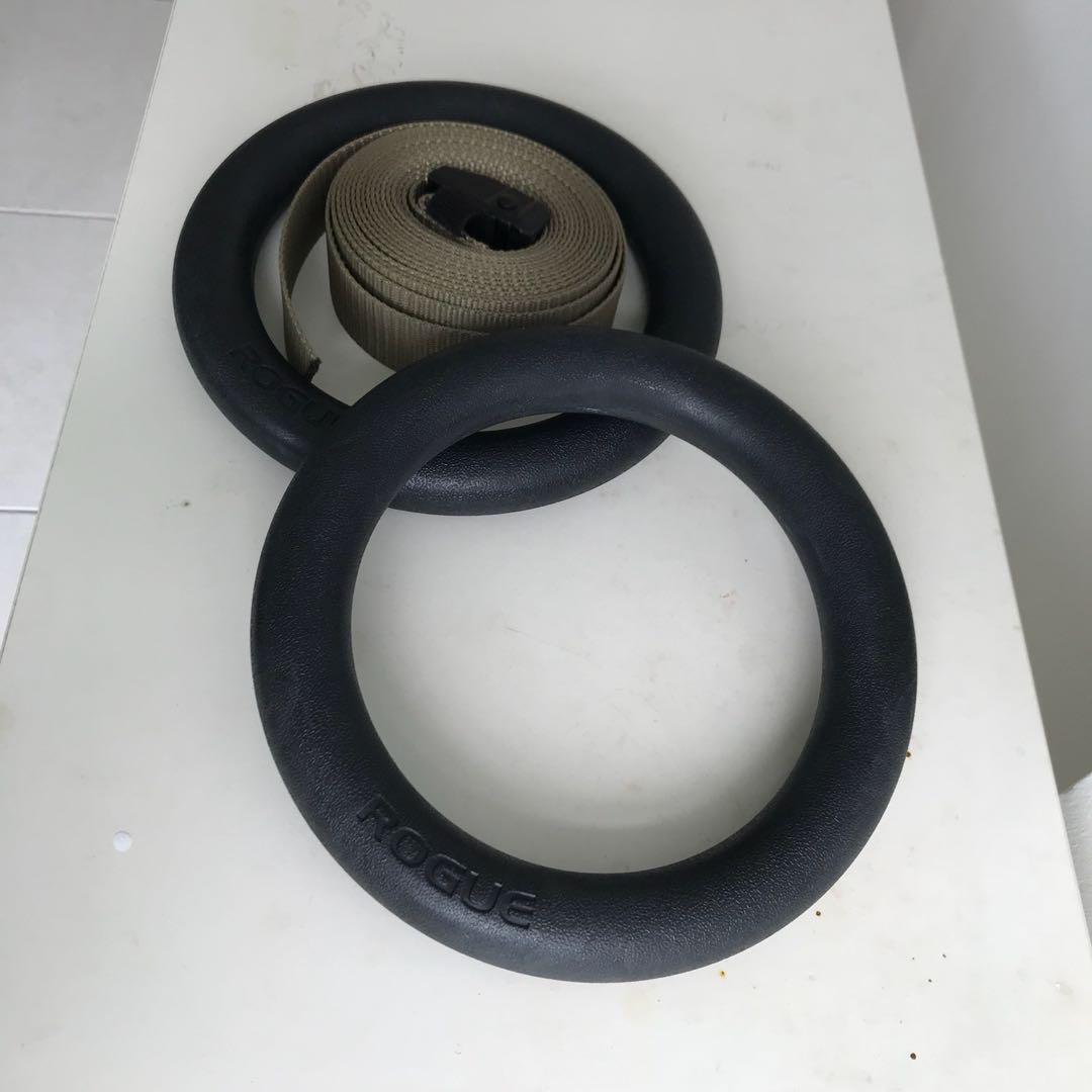 Rogue Fitness Gymnastics Rings, Sports Equipment, Exercise & Fitness ...