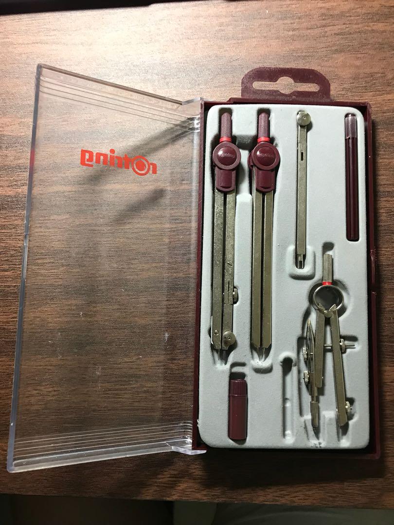 Rotring Centro Compass Set Pack, Hobbies & Toys, Stationary & Craft ...