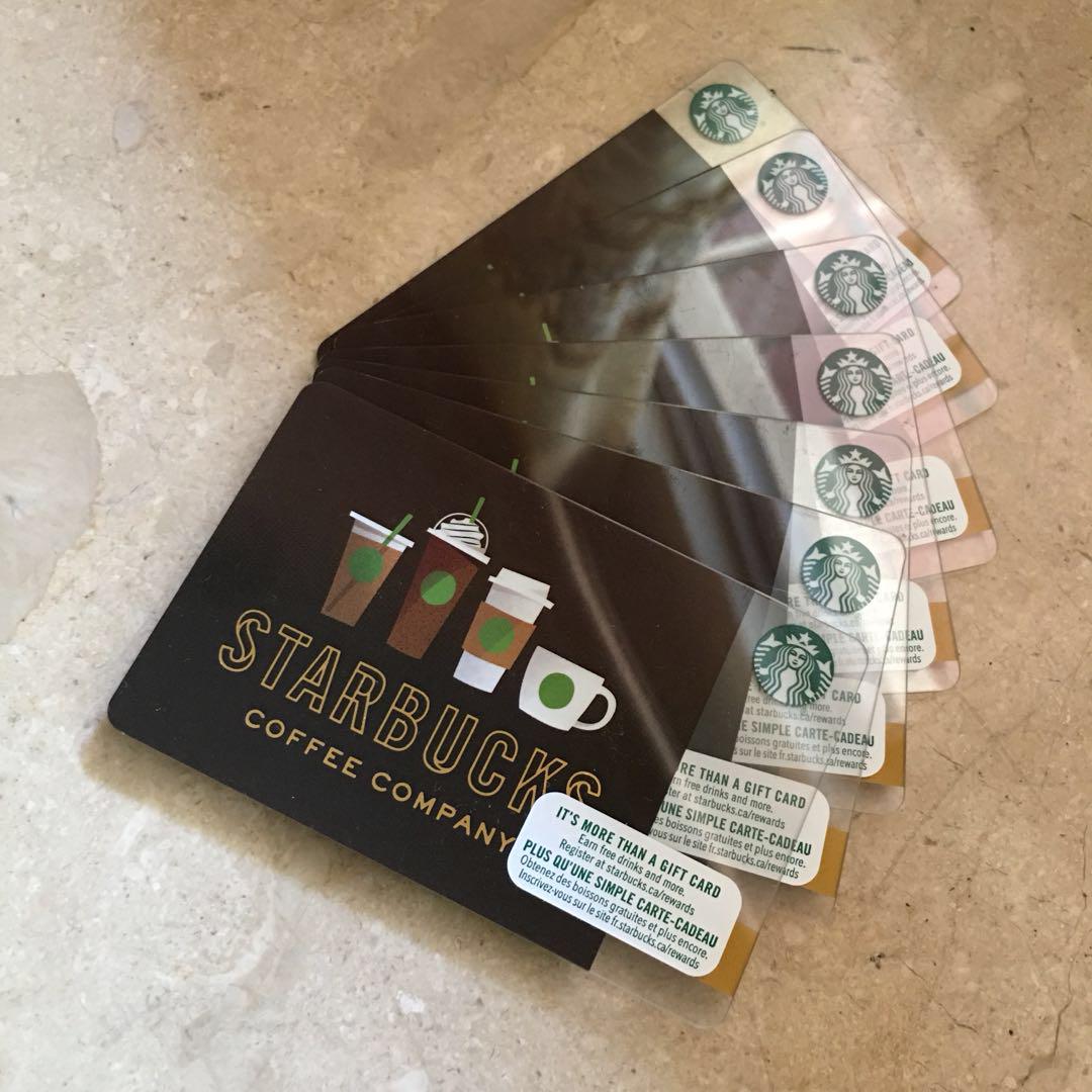 Starbucks Cards (Canada), Everything Else, Others on Carousell