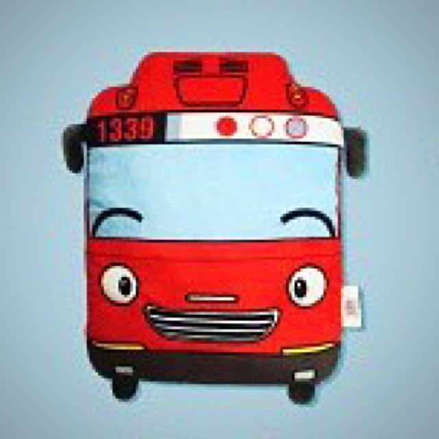 Tayo the Little Bus Red Cushion, Hobbies & Toys, Toys & Games on Carousell