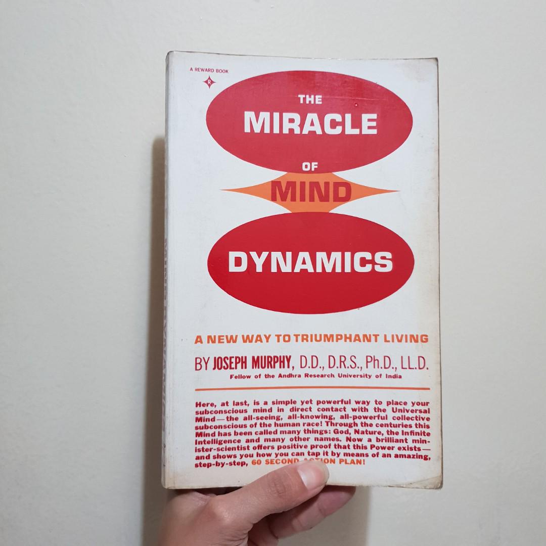 The Miracle of Mind Dynamics by Joseph Murphy, Hobbies & Toys, Books ...