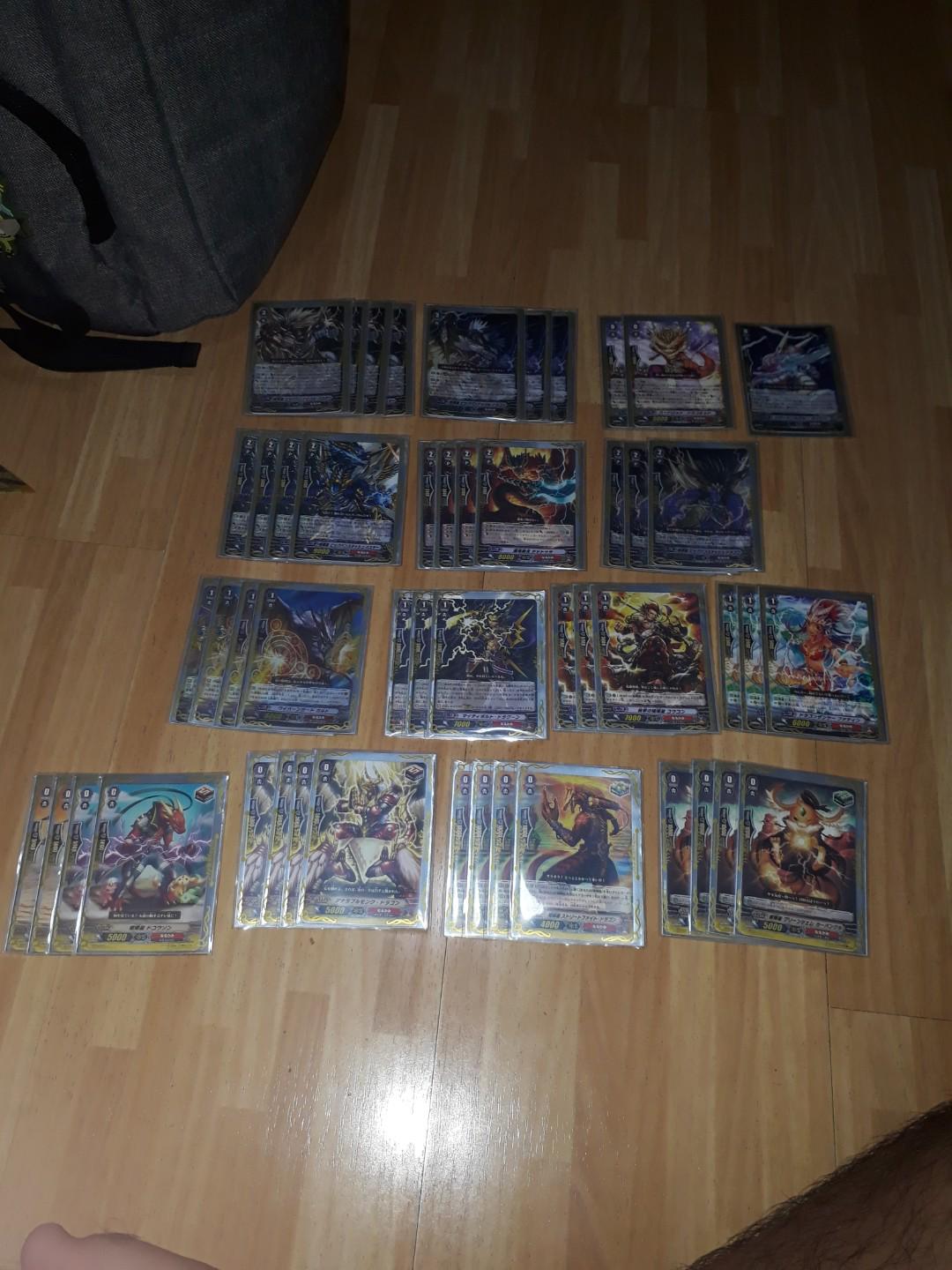 Vanguard brawler deck full built with vanquisher strides, Hobbies ...