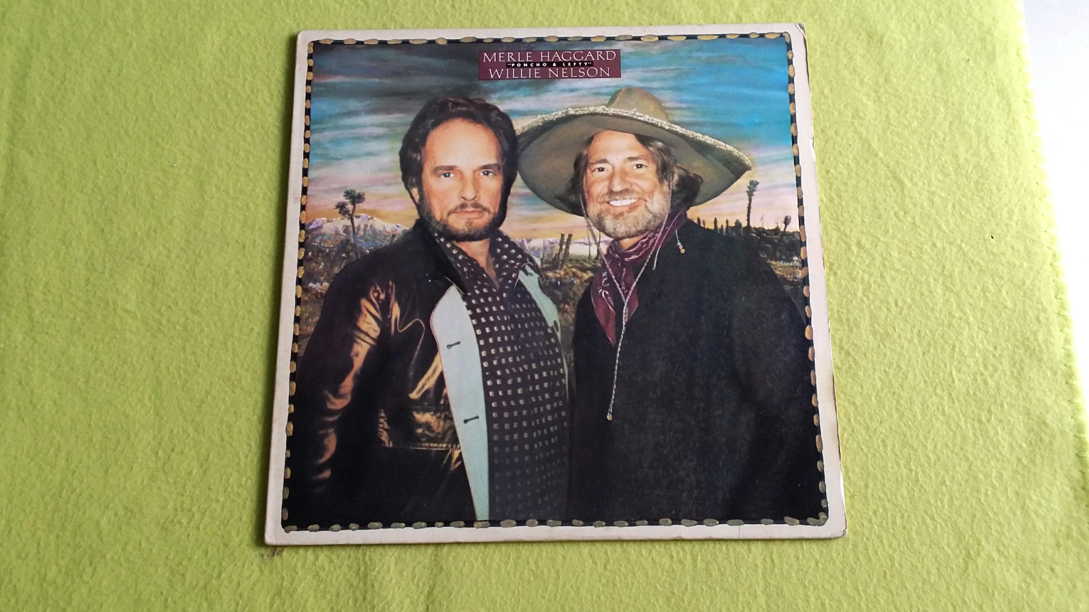 Willie Nelson ~ Merle Haggard Poncho And Lefty Vinyl Record Hobbies