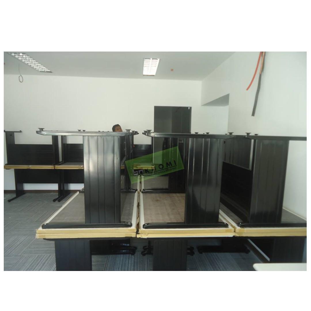 30pcs FST OFFICE TABLE BLACK METAL LEGS--KHOMI, Furniture & Home Living ...