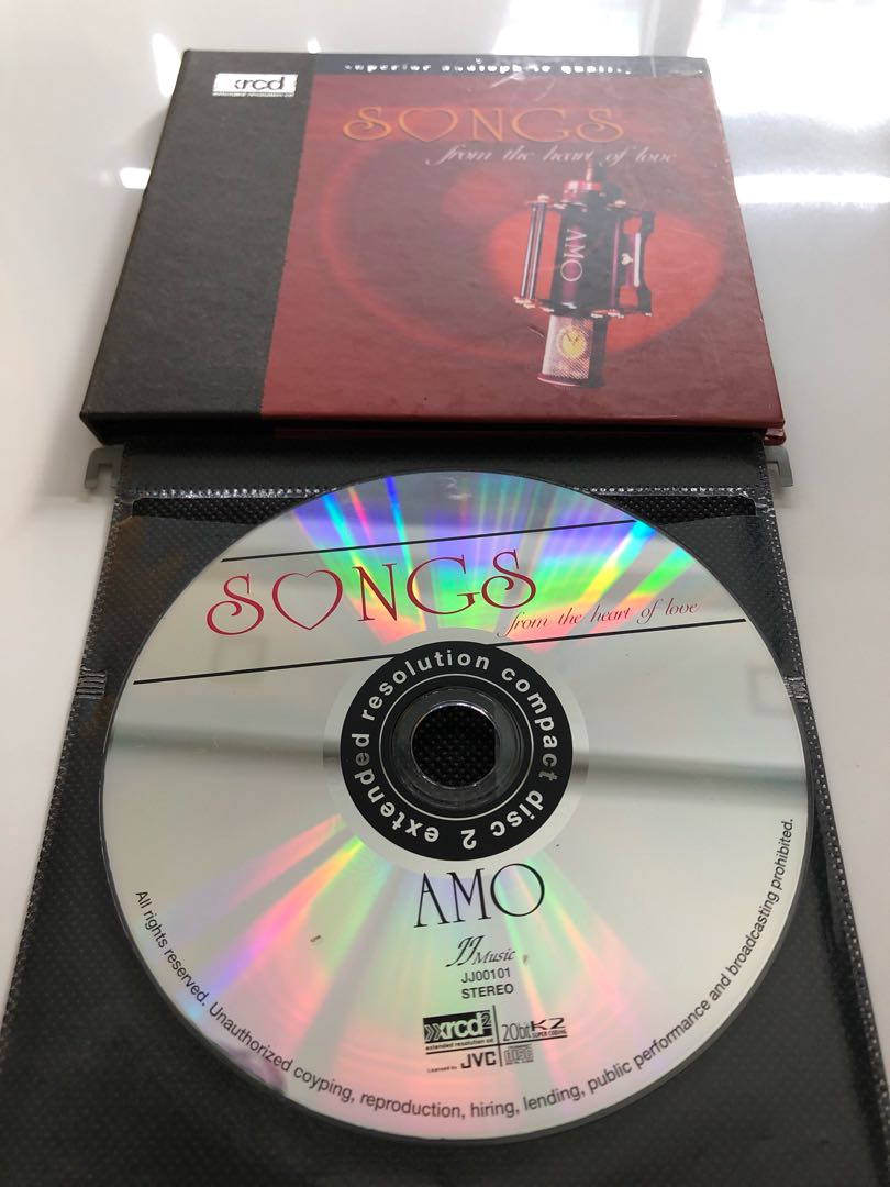 “AMO”SONGS-From The Heart Of Love (XRCD2), Hobbies & Toys, Music ...