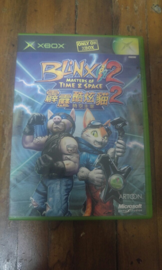 Blinx 2 Masters of Time & Space Xbox game, Video Gaming, Video Games ...