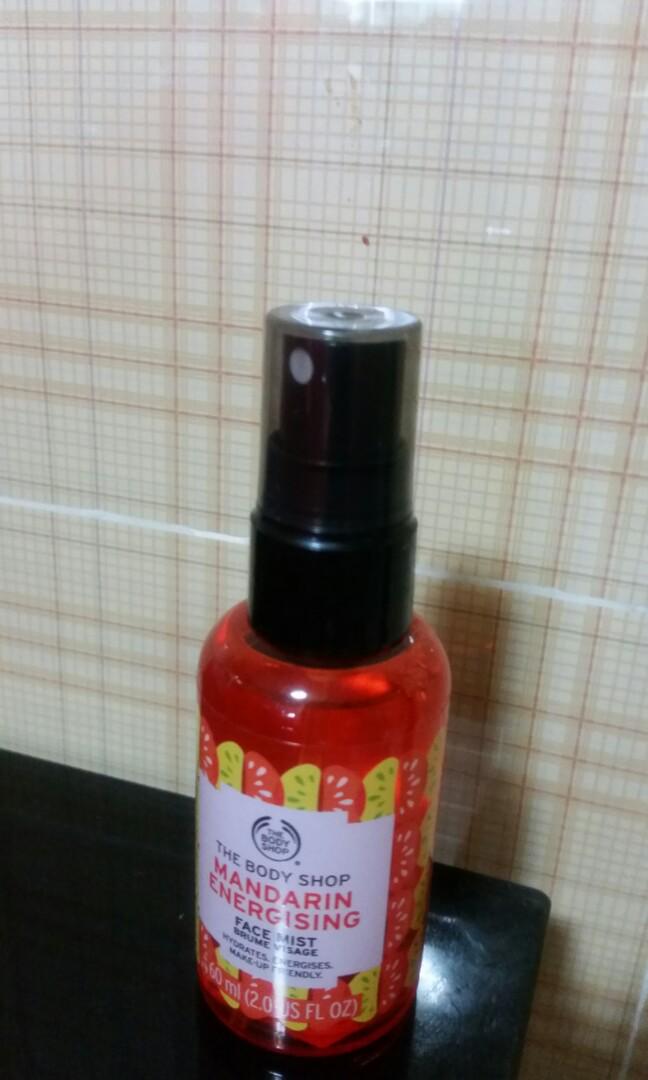 Body Shop Mandarin Energising face mist, Beauty & Personal Care, Bath ...