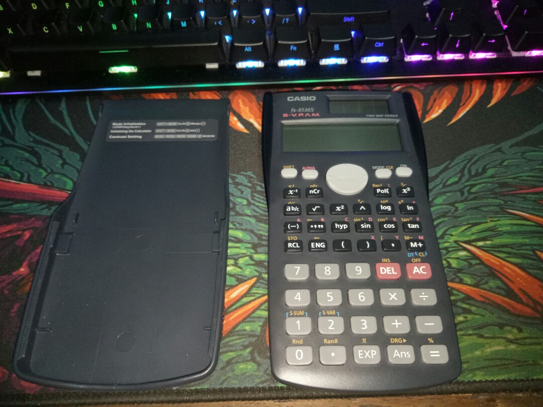 Scientific Calculator Casio fx-85ms, Computers & Tech, Office ...