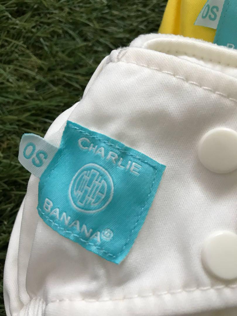 Charlie Banana Adjustable Cloth Diaper (3-packs & 6-inserts), Babies ...