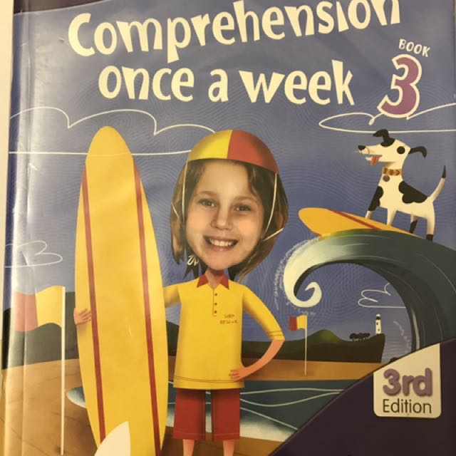 Comprehension Once A Week Book 3, 興趣及遊戲, 書本 & 文具, 補充練習 - Carousell