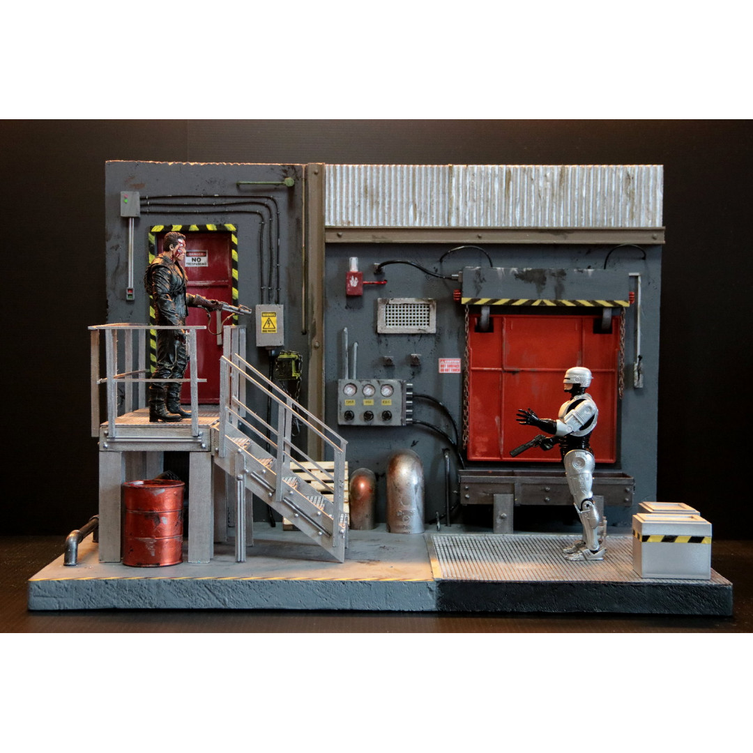 Derelict Factory/ Steel Mill Diorama, Hobbies & Toys, Toys & Games on ...