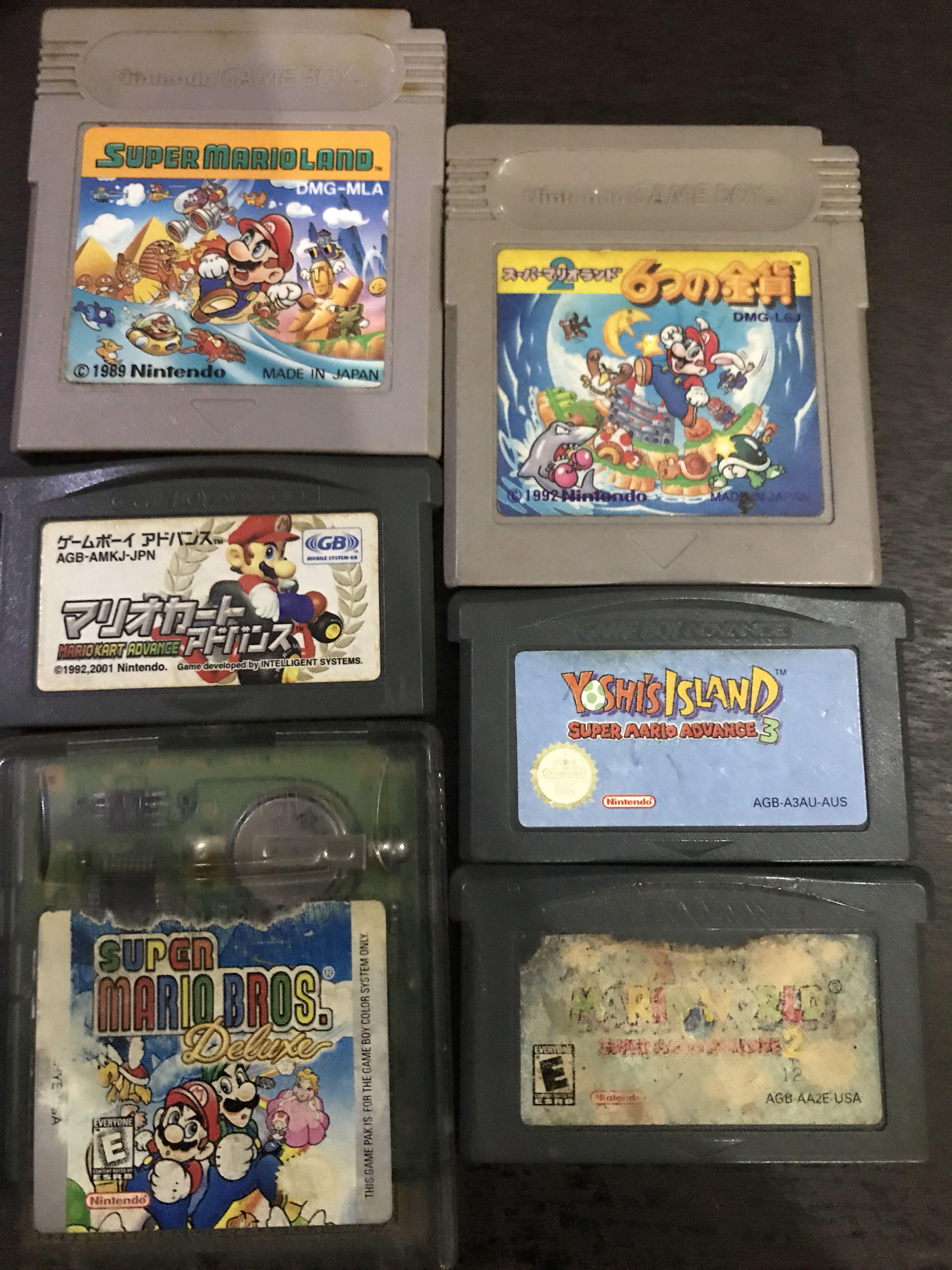 Gameboy mario, Video Gaming, Video Games, Nintendo on Carousell