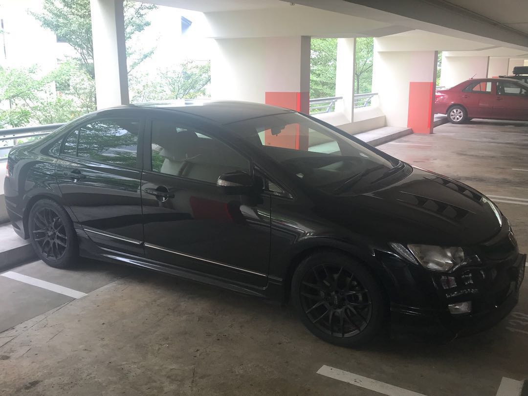 Honda FD Civic 17 Inch Rims and Tyres, Car Accessories, Tyres & Rims on ...