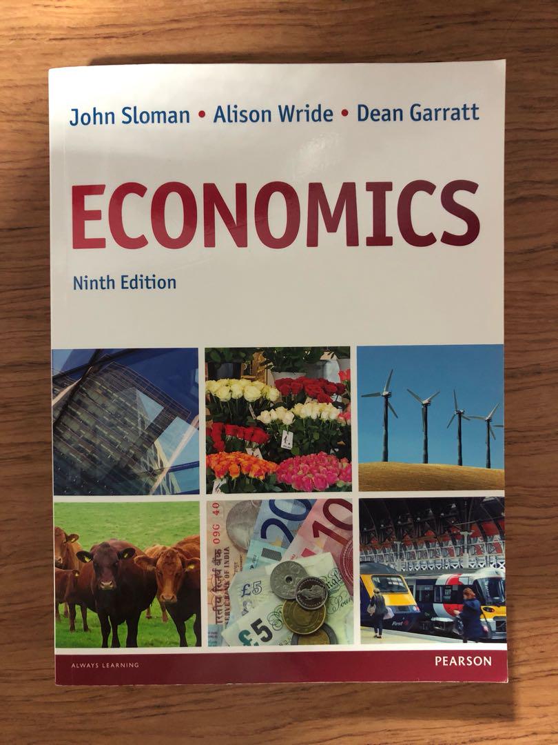 John Sloman Economics Textbook Ninth Edition, Hobbies & Toys, Books ...