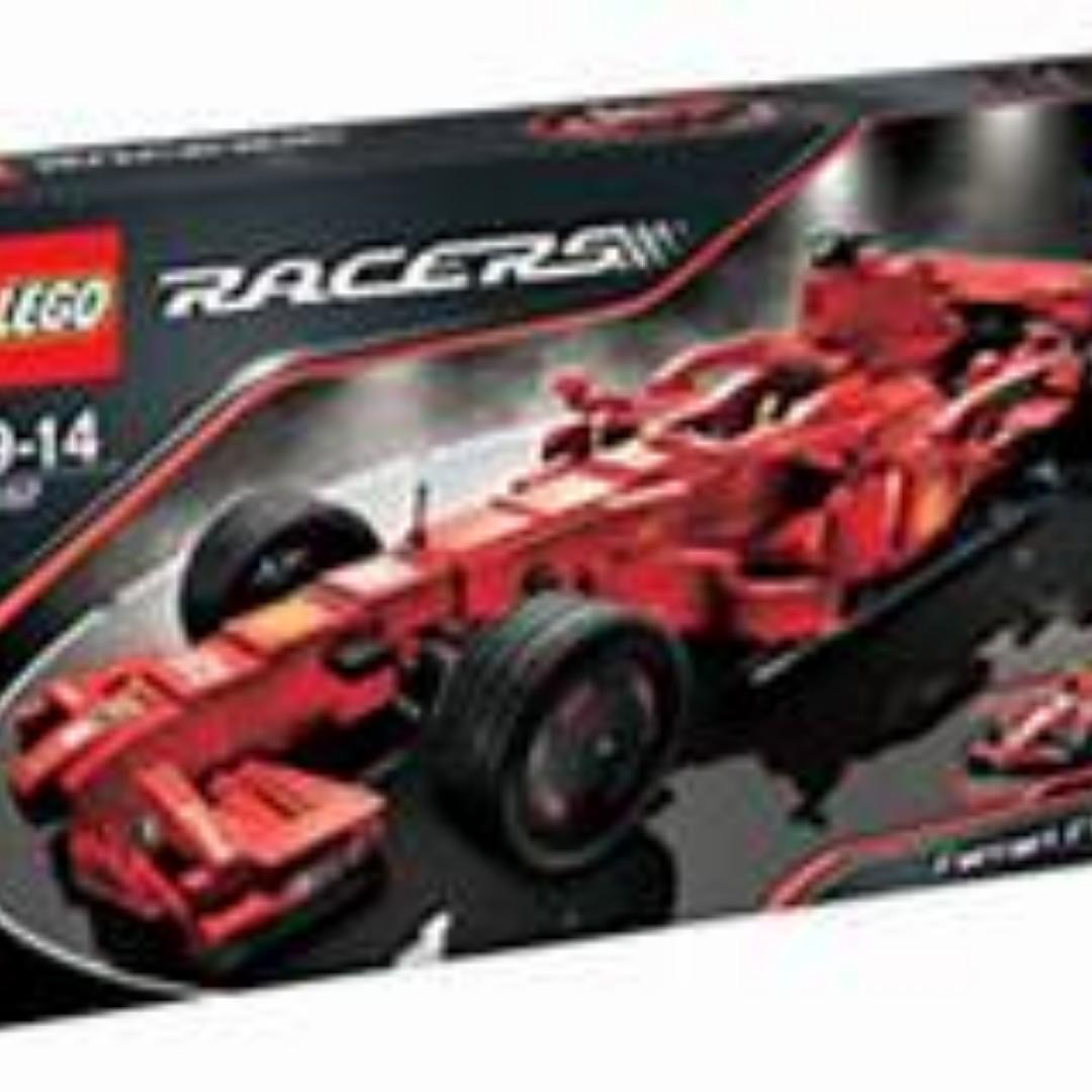 Lego 8157 Ferrari F1 1:8 scale, 興趣及遊戲, 玩具 & 遊戲類 - Carousell