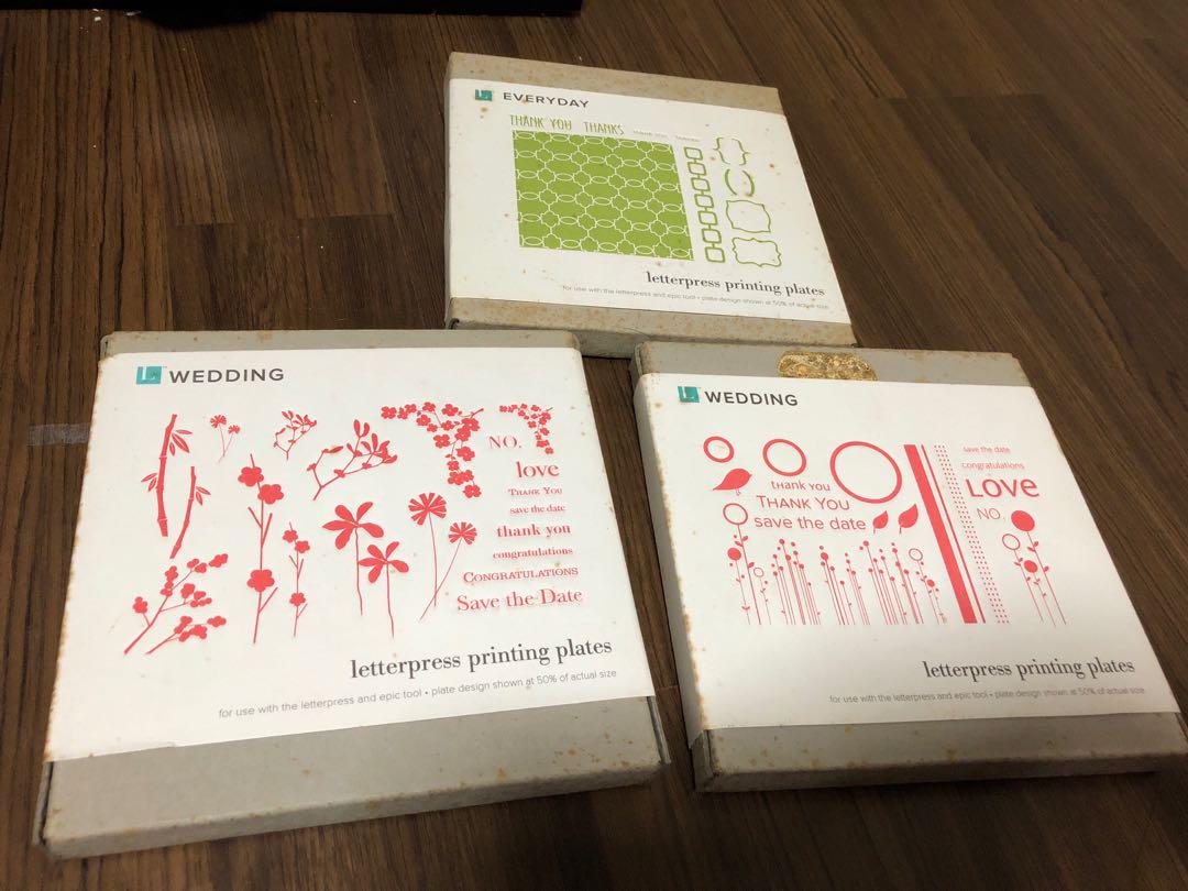 Letterpress Starter Kit, Hobbies & Toys, Stationery & Craft, Craft ...