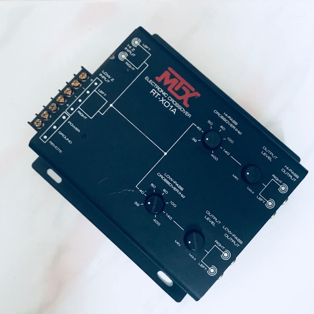 MTX AUDIO RTX01A CROSSOVERS, Auto Accessories on Carousell