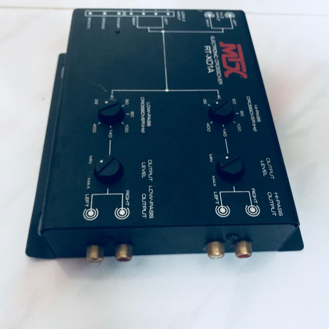 MTX AUDIO RTX01A CROSSOVERS, Auto Accessories on Carousell