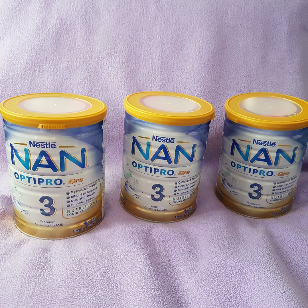 Nan OPTIPRO GRO 3, Babies & Kids, Nursing & Feeding, Weaning & Toddler ...