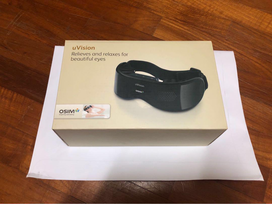 Osim uVision Eye-Massager, Health & Nutrition, Massage Devices on Carousell