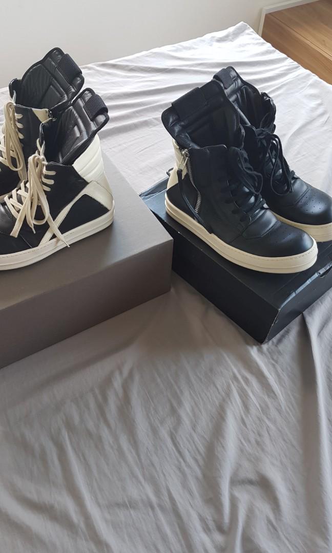Rick Owens Geobaskets Cyclops, Men's Fashion, Footwear, Sneakers on ...