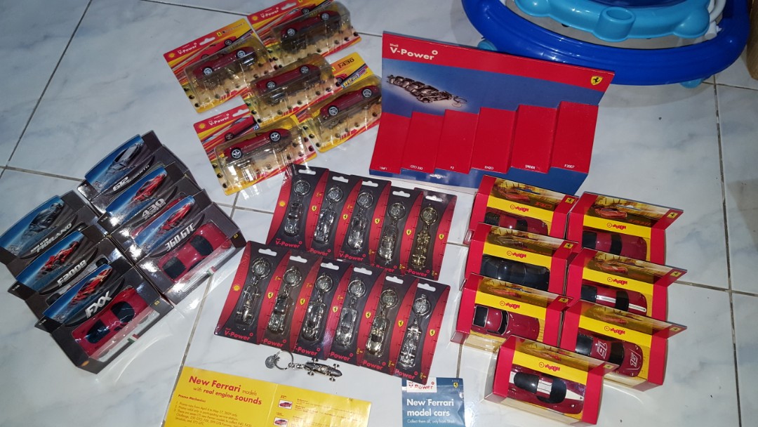 Shell Ferrari Car Collection like Petron, Hobbies & Toys, Toys & Games ...
