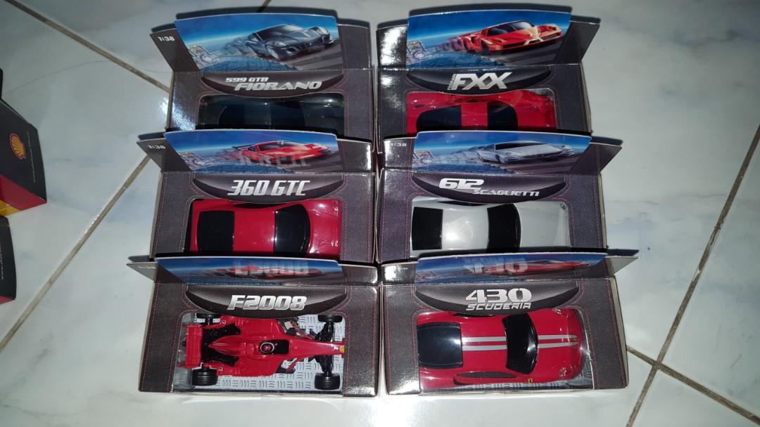 Shell Ferrari Car Collection like Petron, Hobbies & Toys, Toys & Games ...