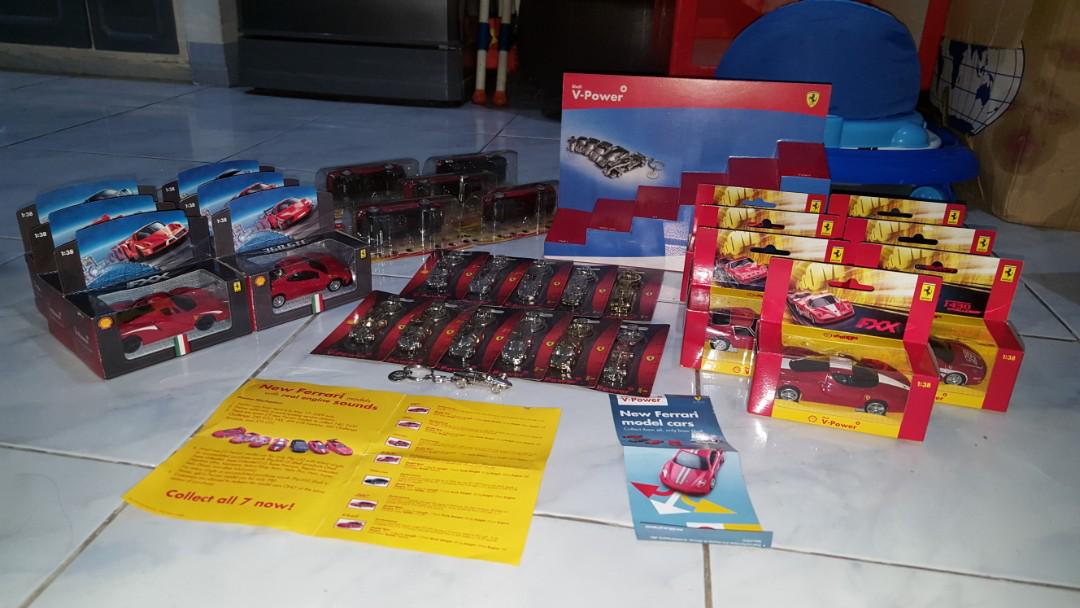 Shell Ferrari Car Collection like Petron, Hobbies & Toys, Toys & Games ...