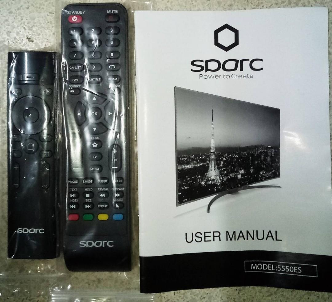 SPARC Ultra HD 55in Slim LED TV, TV & Home Appliances, TV & Entertainment, TV on Carousell
