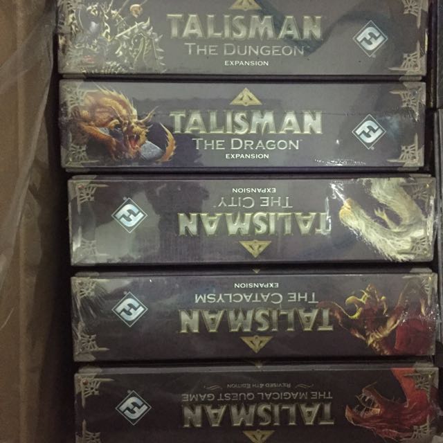 Talisman 4th Edition Mega Bundle (FFG board game), Hobbies & Toys, Toys ...