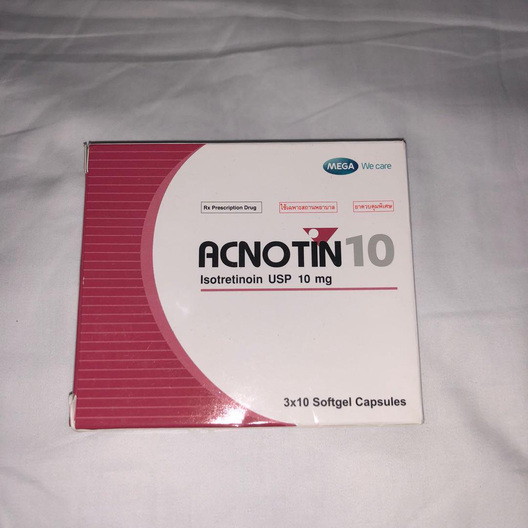Acnotin 10 (Isotretinoin USP 10mg), Beauty & Personal Care, Face, Face ...
