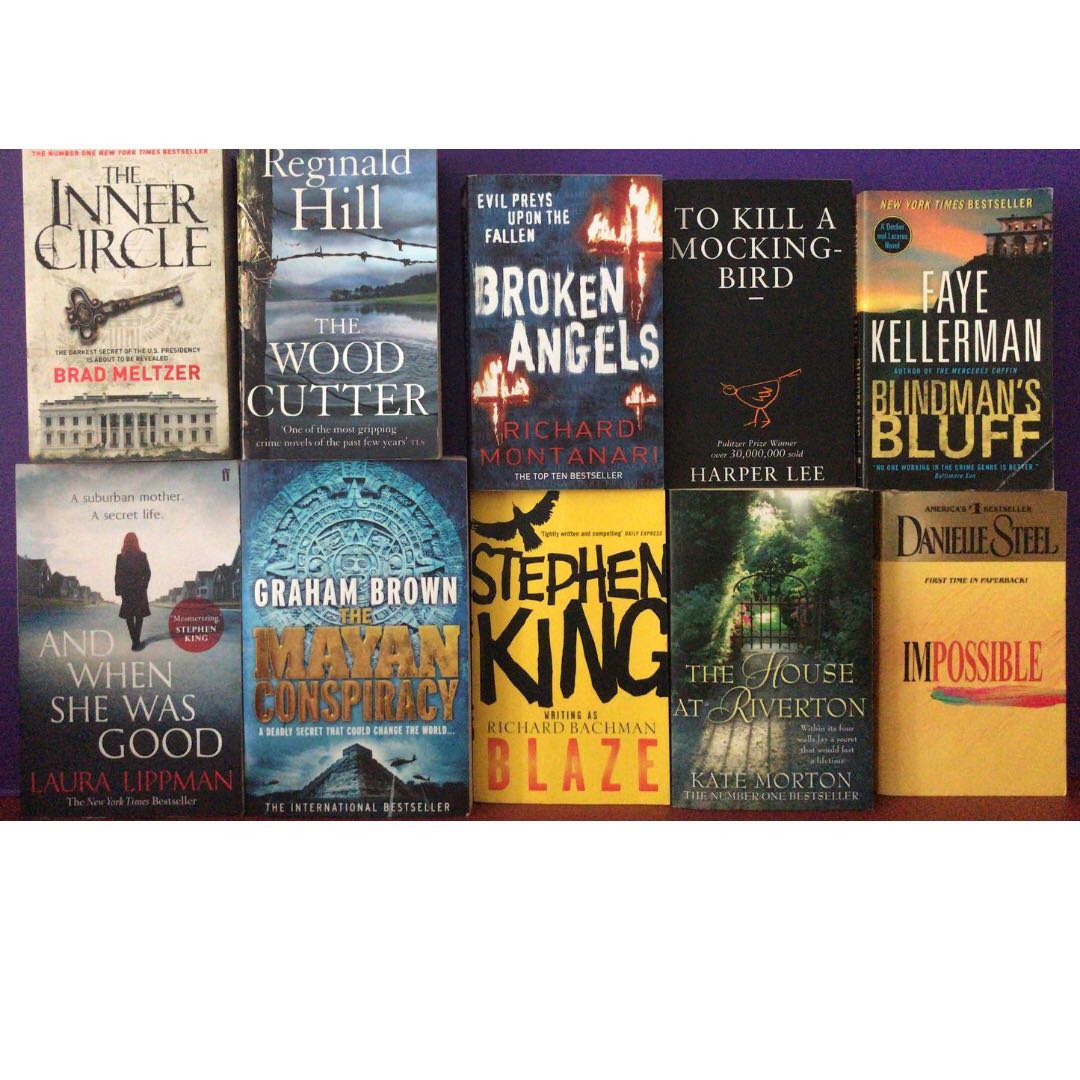 Crime books, Hobbies & Toys, Books & Magazines, Fiction & Non-Fiction ...