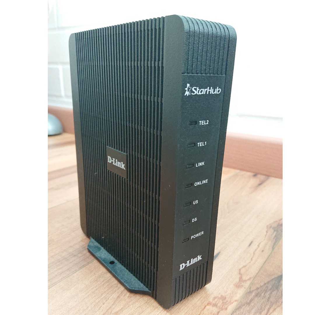 D-Link DCM 3012G Voice-Enabled Cable Modem for Starhub, Computers ...