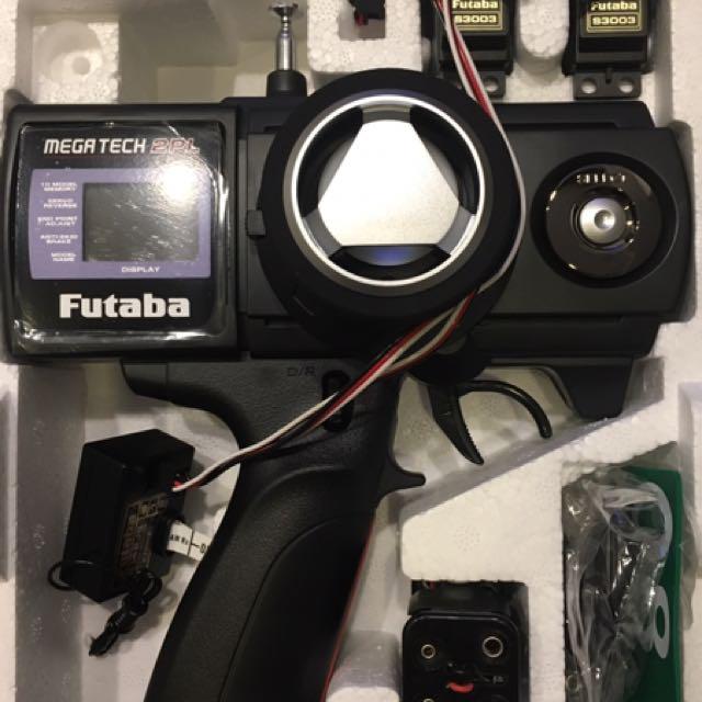 Futaba Megatech 2PL Transmitter/Receiver, Hobbies & Toys, Toys & Games ...