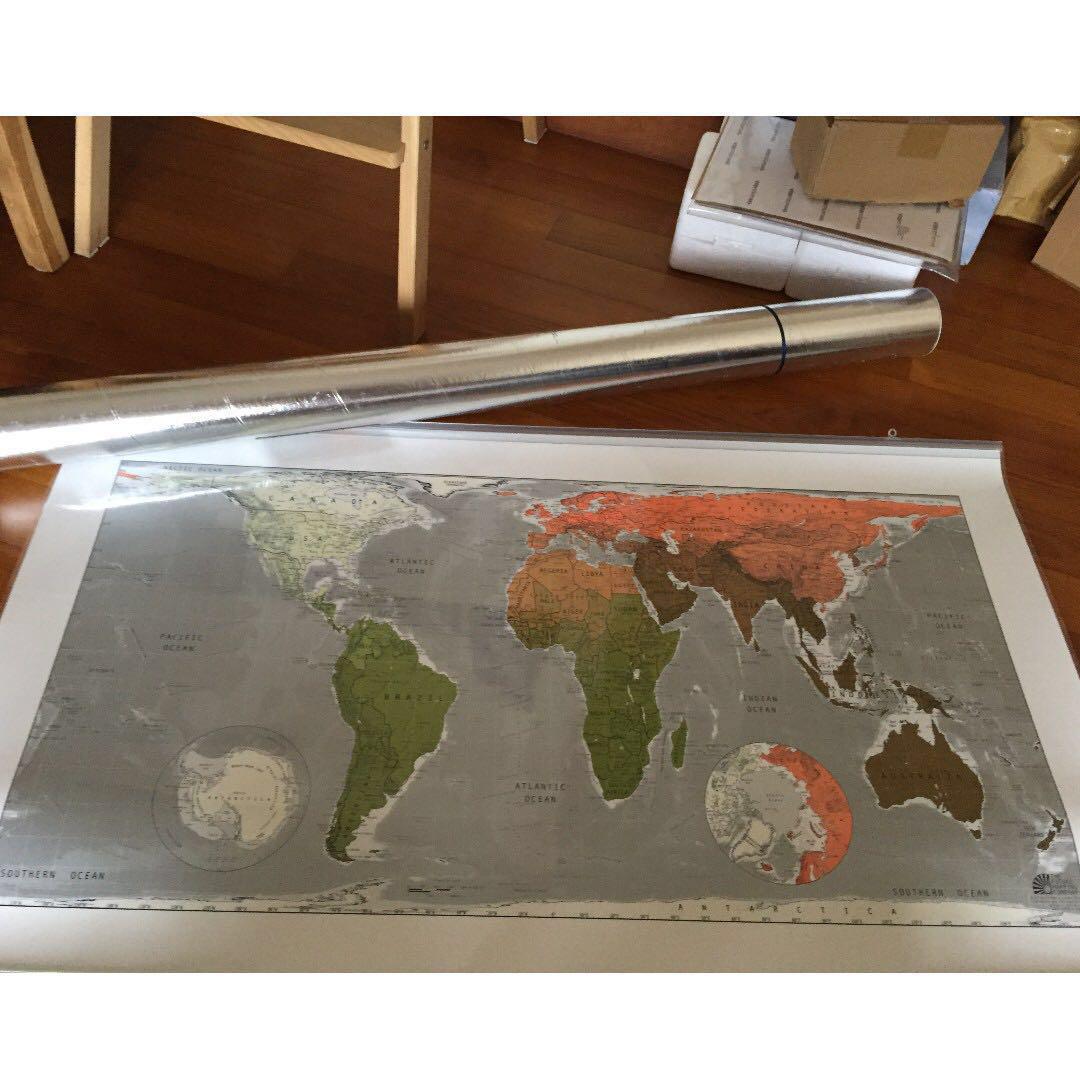 Future Maps by The Future Mapping Company World Map, Hobbies & Toys ...