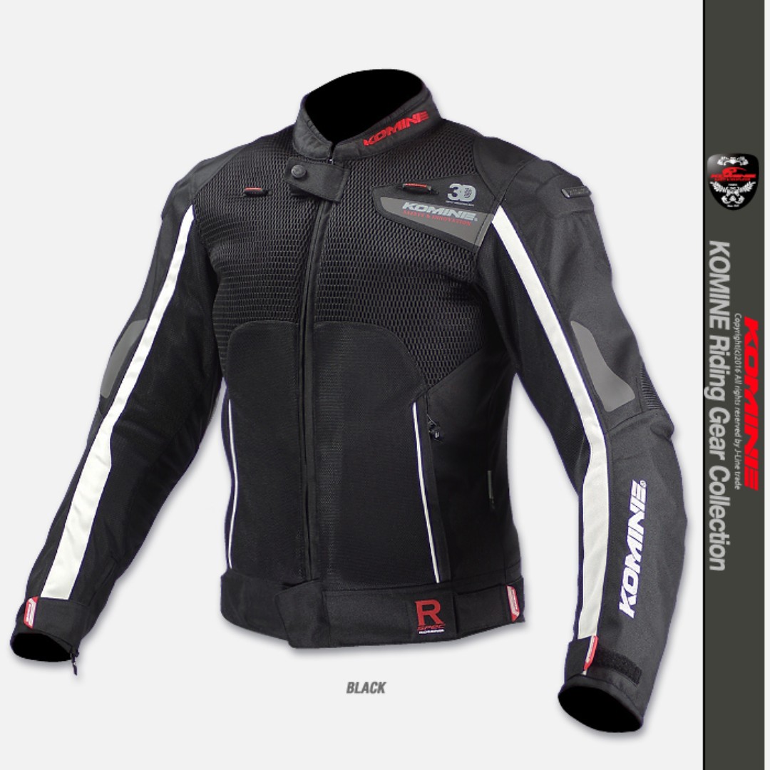 Komine JK-092 JK092 JK 092 R-spec racing riding touring jacket amoured ...