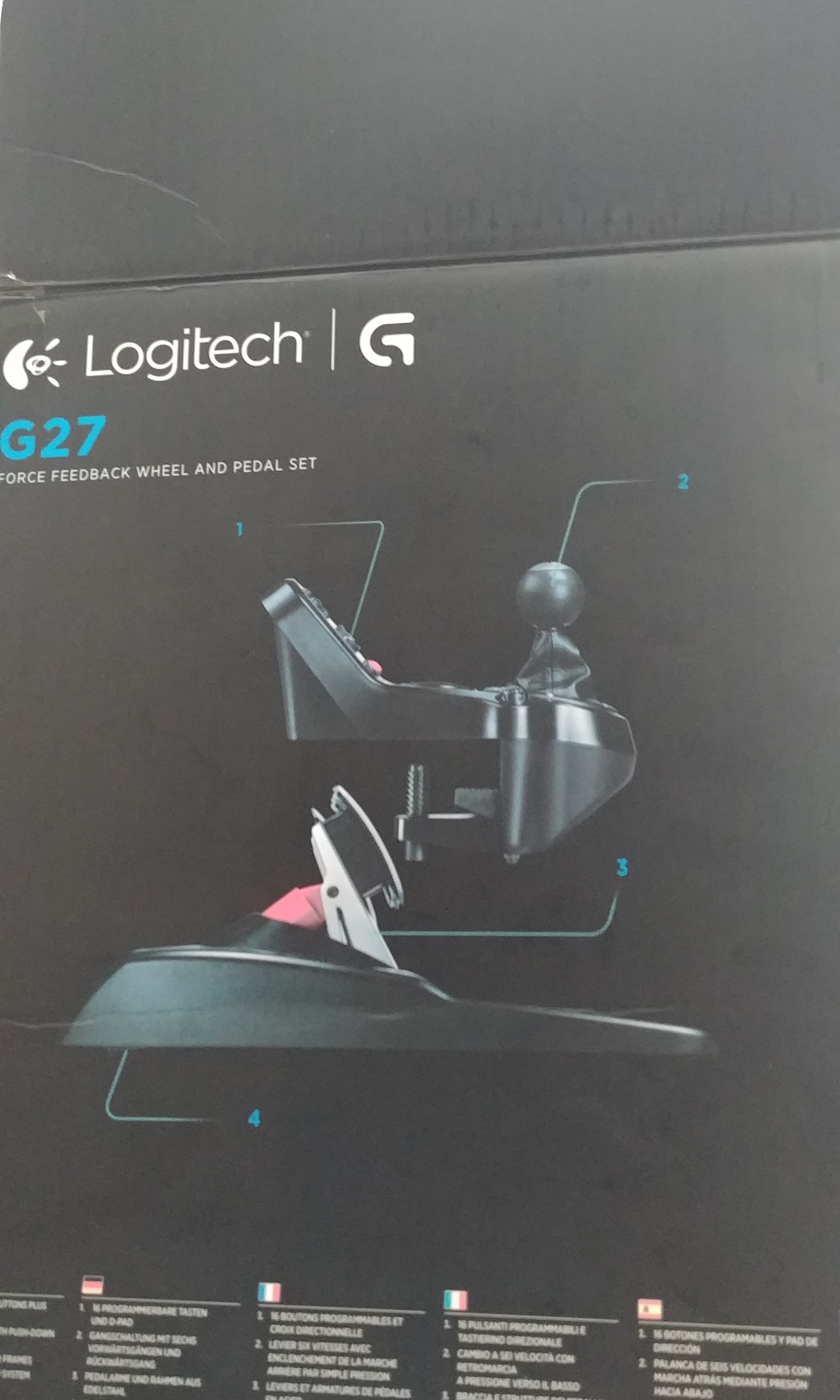 Logitech G27, Video Gaming, Gaming Accessories, Controllers on Carousell